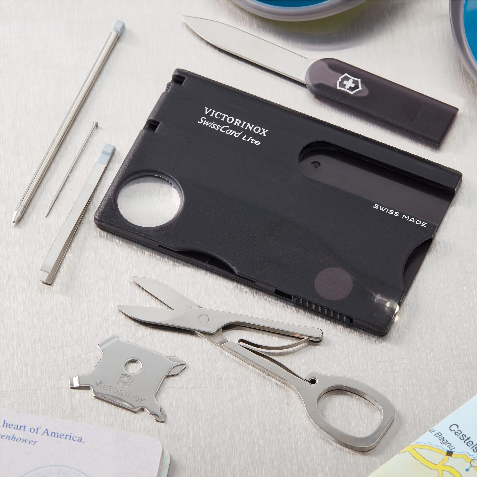 Victorinox Swisscard Lite Pocket Tool, Onyx, 81 MM