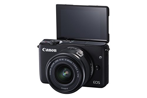 Canon EOS M10 Mirrorless Camera Kit with EF-M 15-45mm Image Stabilization STM Lens Kit