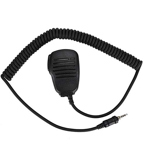 Speaker Mic for Yaesu Vertex Walkie Talkie VX-6R, VX-7R, VX-6E, VX-7E, VX-120, VX-127, VX-170, VX-246, VX-270, VX-177, VX-700, VX-710 etc,Waterproof and 360 Degrees Rotation PTT Hand Microphone