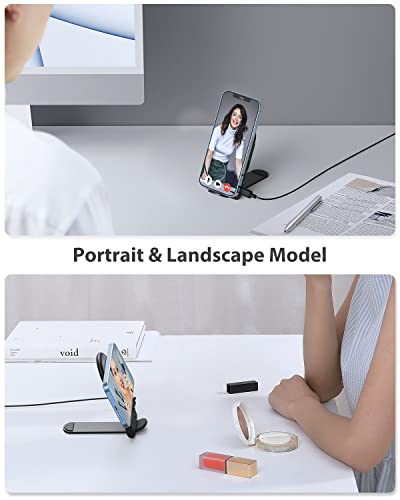 Wireless Charger Stand,15W Fast Charging Pad for Qi Device,Compact Phone Charger Stand for iPhone 14/13/12/11 Pro Max/8 Plus/XR/XS/SE,Pixel 6/5/4,Samsung GalaxyS22/S21/S20/S10/S9/Note20/10(No Adapter)
