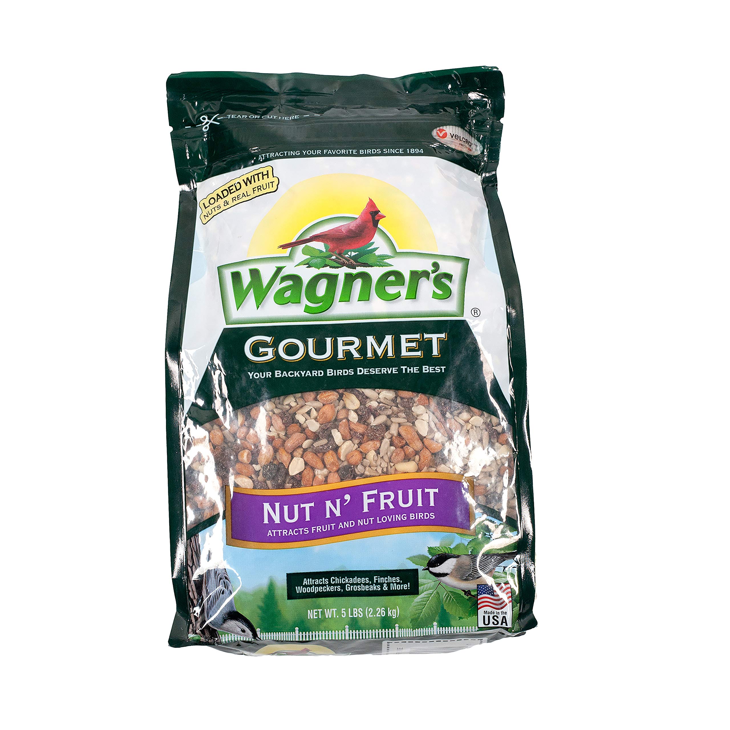Wagner's Southern Regional Bird Food Bundle (20 lbs) + Gourmet Nut & Fruit Wild Bird Food (5 lbs)