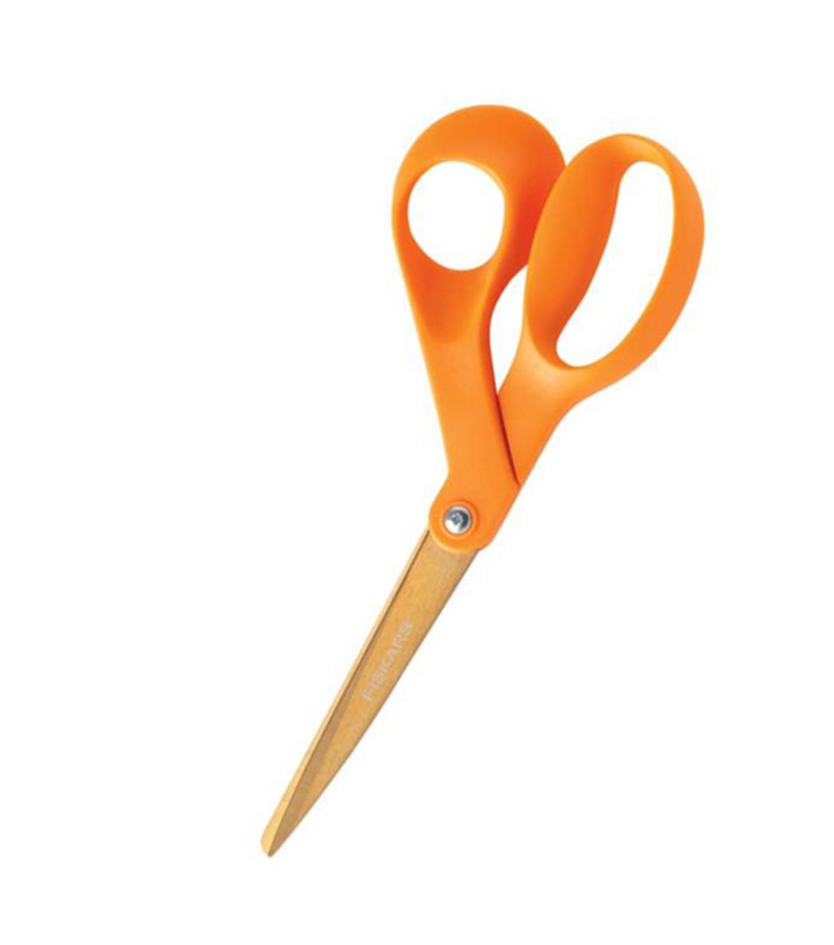 Fiskars 12-75817097 8-Inch Titanium Scissors, Offset Handle Grip