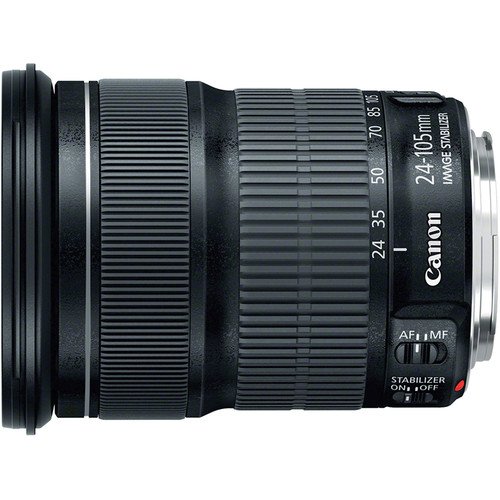 Canon EOS RP Mirrorless Digital Camera with RF 24-105mm f/4L is USM Lens Plus Mount Adapter EF-EOS R Bundled w/ (Pro Microphone, 4 Pack Photo Editing Software & More)