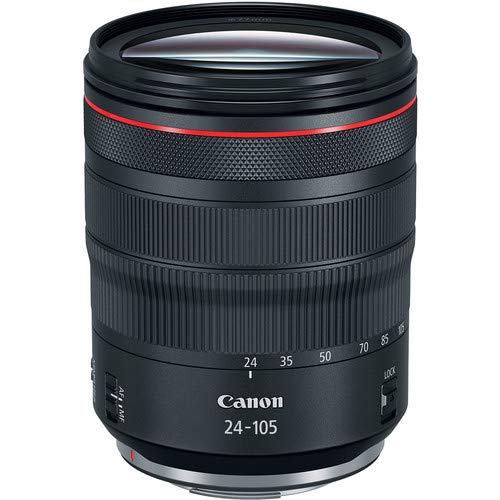 Canon EOS RP Mirrorless Digital Camera with RF 24-105mm f/4L is USM Lens Plus Mount Adapter EF-EOS R Bundled w/ (Pro Microphone, 4 Pack Photo Editing Software & More)