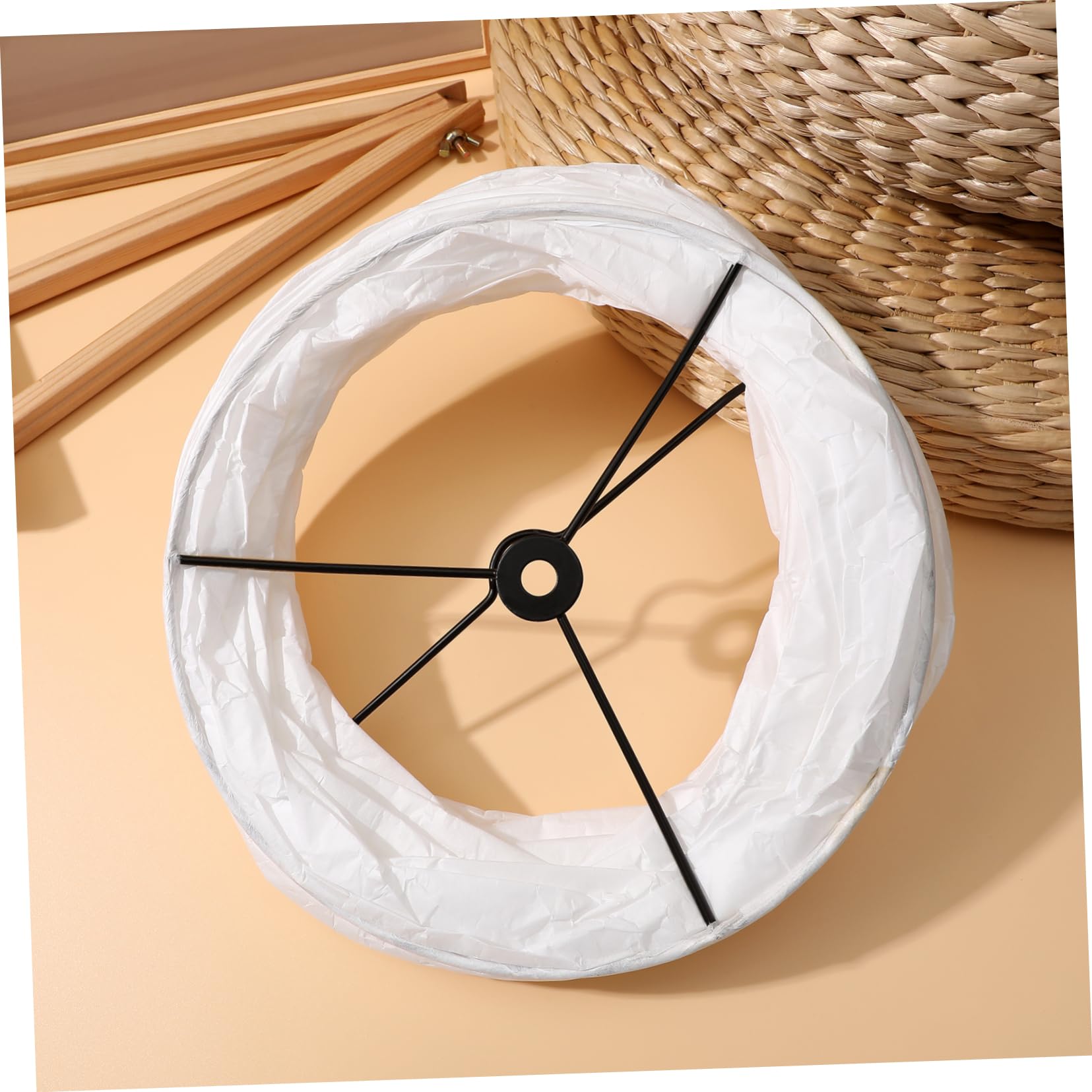 Beaupretty Paper Floor Lamp Shade: Diploma Floor Lamp Shade Japanese Style Rice Paper Lamp Protector Cover Replacement for Hotel Bedside Floor Lamp