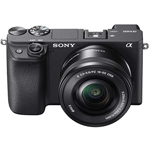 Sony a6400 Mirrorless Camera + 16-50mm f/3.5-5.6 Lens ILCE-6400LB 4K APS-C Filmmaker's Kit with DJI RSC 2 Gimbal 3-Axis Handheld Stabilizer Bundle + Deco Photo Backpack + Software