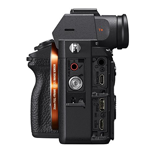 Sony a7R III Mirrorless Full Frame Camera Body + 50mm F1.8 FE Fast E-Mount Lens SEL50F18F ILCE-7RM3A/B Bundle with Deco Gear Backpack + Microphone + LED + Monopod and Accessories Kit
