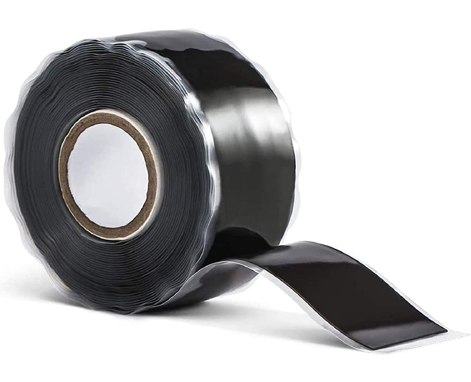 1"x10' Black Self-Fusing Silicone Tape, Hose Repair Tape, Heavy Duty and Leak Proof Rubber Hose Tape, Pipe Repair Tape for Water Leaks, (0.5mm in Thickness)