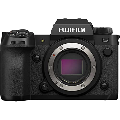 Ultimaxx Basic Bundle + FUJIFILM X-H2S Mirrorless Camera (Body Only) + SanDisk 64GB Ultra Memory Card, 1x Spare Battery (2400 mAh), Memory Card Reader, Manufacturerâs Accessories & More (23pc Bundle)