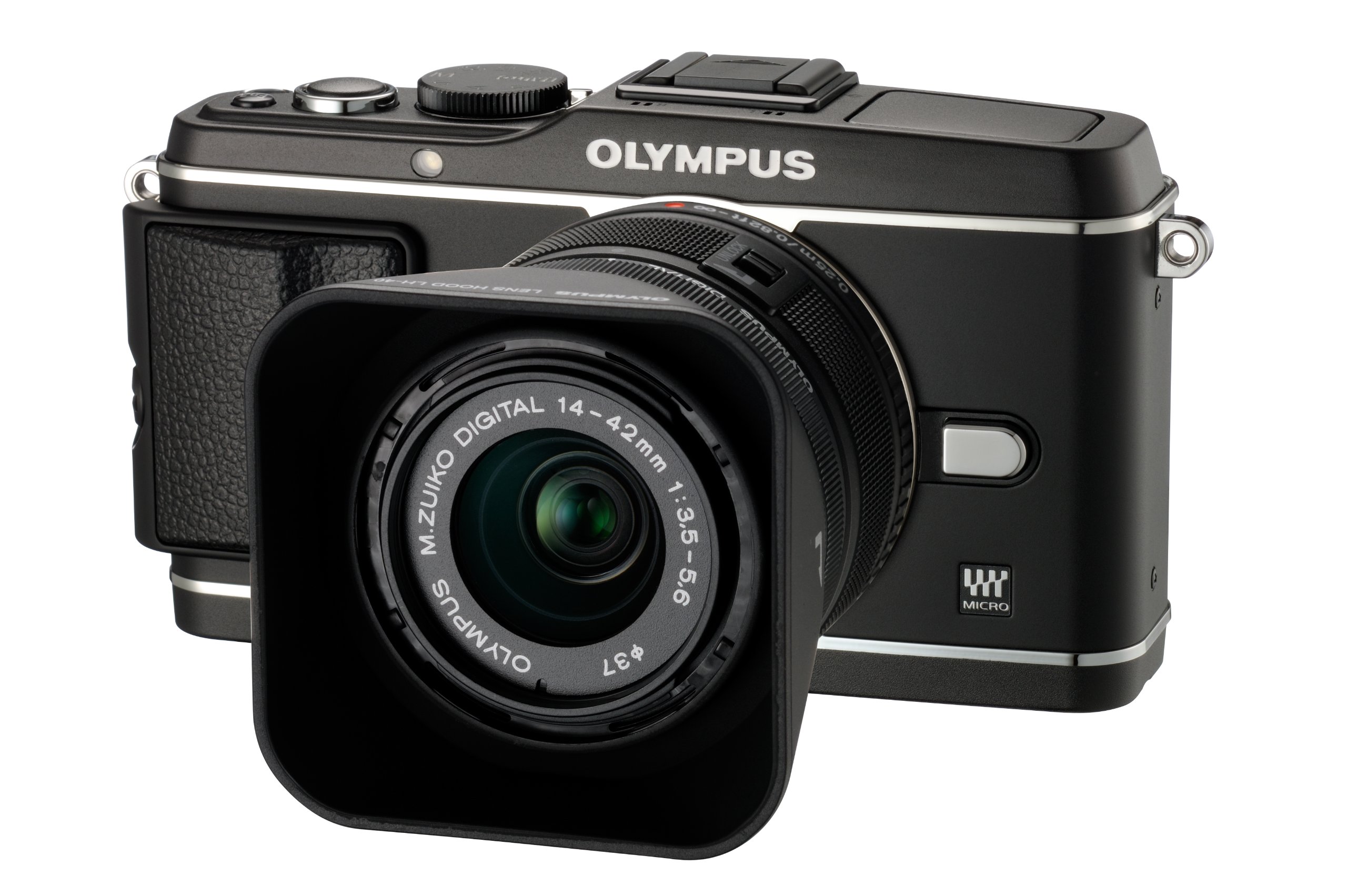 Olympus PEN E-P3 12.3 MP Live MOS Mirrorless Digital Camera with 14-42mm Zoom Lens (Black) (Old Model)