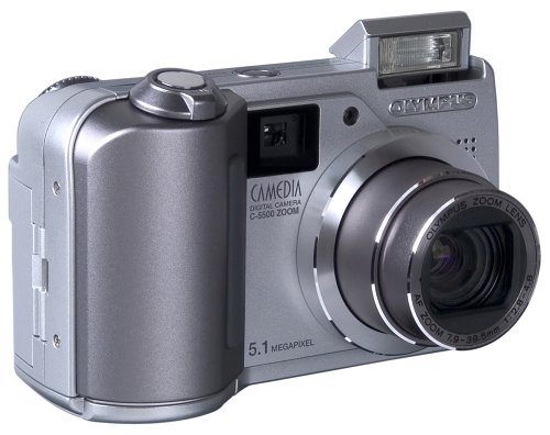 Olympus Camedia C5500 5.1MP Digital Camera with 5x Optical Zoom