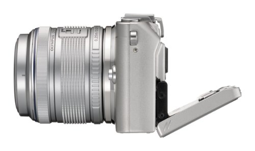 Olympus E-PL5 Interchangeable Lens Digital Camera Double Zoom Kit (Silver) E-PL5 DZKIT - Internatinoal Version (No Warranty)