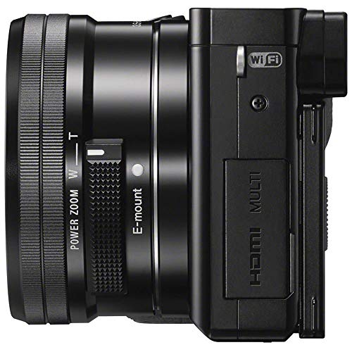Sony Alpha a6000 Mirrorless Camera with 16-50mm Lens Black with Sony FE 85mm Lens, Soft Bag, Additional Battery, 64GB Memory Card, Card Reader, Plus Essential Accessories