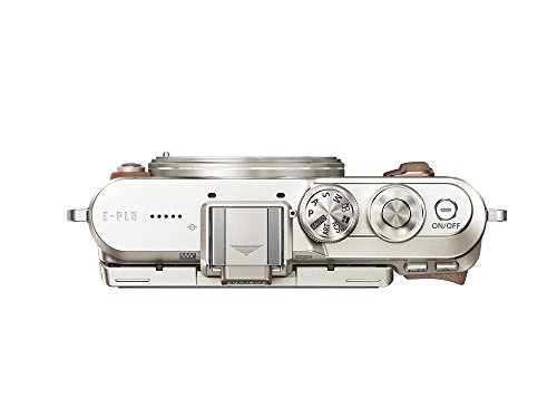 Olympus PEN E-PL8 Brown Body with 14-42mm IIR Silver Lens