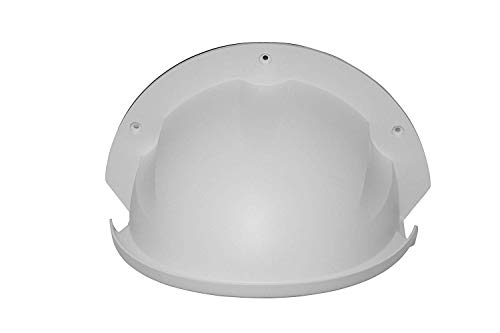 SDS DS-1250ZJ Universal Sun Rain Shade Camera Cover Shield Cover Shield for Nest/Ring/Arlo/Dome/Bullet Outdoor Camera (1 Pack, White)
