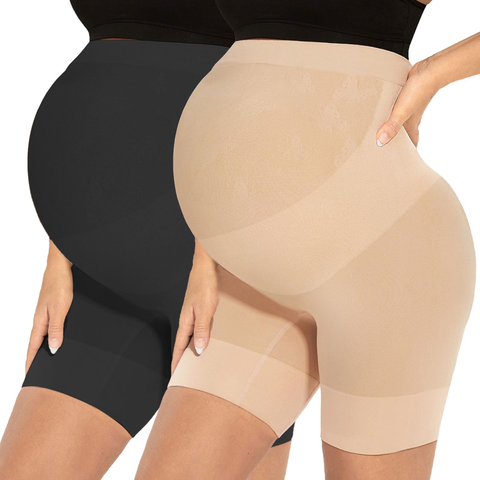 Narcissus Maternity Dress Maternity Shapewear Pregnancy Must Haves Maternity Dress Maternity Pregnancy Shapewear Under Dress Maternity Dress for Photoshoot Maternity Clothes Black+Nude M