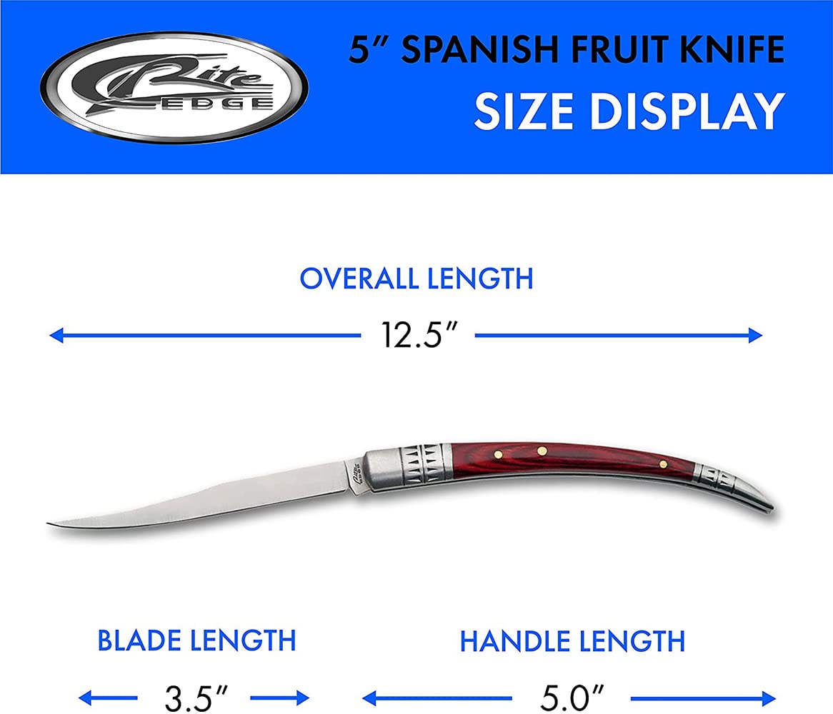 Rite Edge Szco Supplies 5-Inch Spanish Fruit Knife
