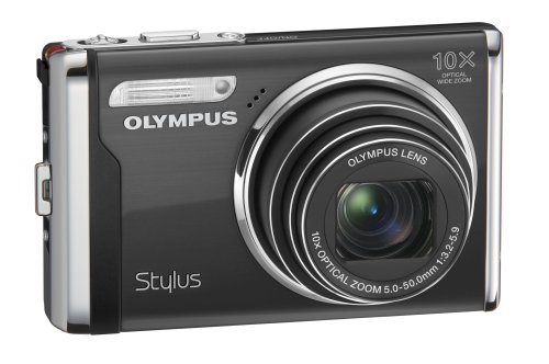Olympus Stylus 9000 12 MP Digital Camera with 10x Wide Angle Optical Dual Image Stabilized Zoom and 2.7-Inch LCD (Black)