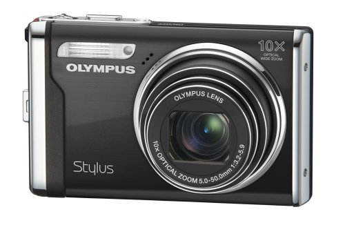 Olympus Stylus 9000 12 MP Digital Camera with 10x Wide Angle Optical Dual Image Stabilized Zoom and 2.7-Inch LCD (Black)