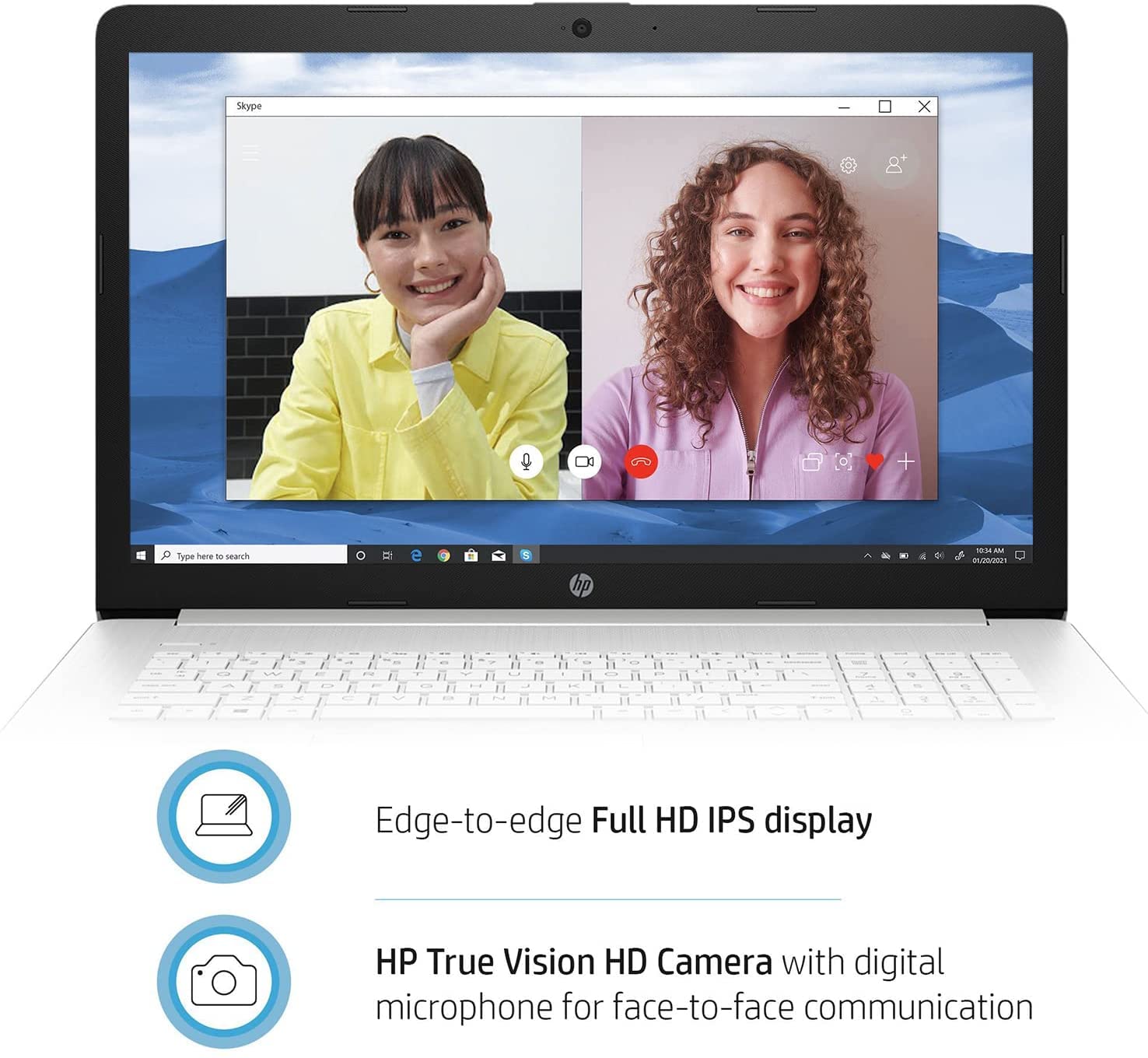 HP Pavilion 17.3-inch IPS FHD Laptop (2022 Model), Intel Core i5-1135G7 (Beats i7-1065G7), Intel Iris Xe Graphics, 32GB RAM, 2TB PCIe SSD, Backlit Keyboard, Long Battery Life, Webcam, Windows 11