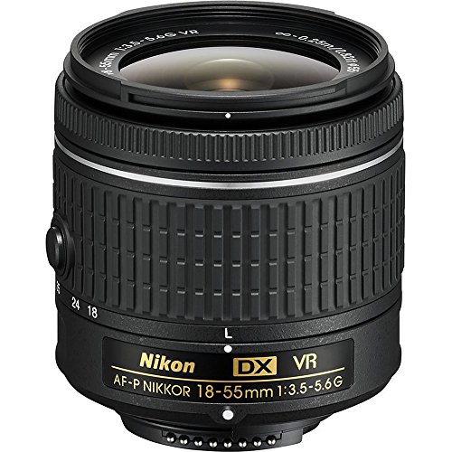 Nikon D7500 20.9MP DX-Format 4K Ultra HD Digital SLR Camera (Body Only) (Renewed) with AF-P DX NIKKOR 18-55mm f/3.5-5.6G VR Lens