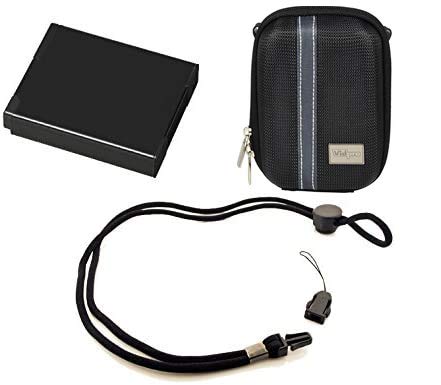 Stuff I Need Package for Olympus Stylus VG-170 Digital Camera - Includes: Li-50B High Capacity Replacement Battery + Deluxe Hard Shell Padded Case + Neck Strap