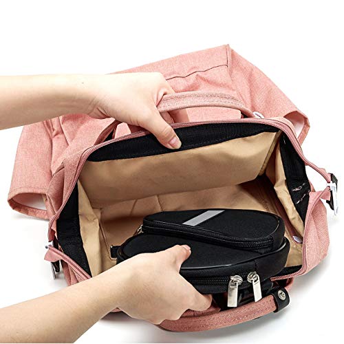 Soicpic CD Player Portable Case,Waterproof CD Player Fanny Pack with Wristlet Hand Strap Compatible with HOTT/Gueray/NAVISKAUTO/Jinhoo/Jensen/Monodeal Portable CD Player and More(6.5 inch).