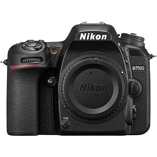 Nikon D7500 20.9MP DX-Format 4K Ultra HD Digital SLR Camera (Body Only) (Renewed) with AF-P DX NIKKOR 18-55mm f/3.5-5.6G VR Lens