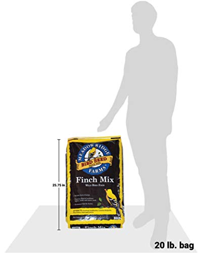 Meadow Ridge Farms Finch Mix Wild Bird Seed, 20-Pound Bag