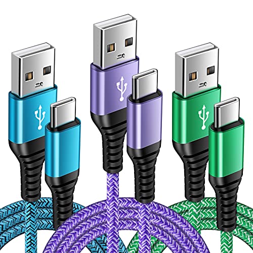 Type C Charger Fast Charging USB C Cord Android Phone Charger C Type Charging Cable for Moto G Stylus/G Power/G Fast/G Pure/Edge 5G UW/One 5G UW/G9 G8 G7 Plus Power Play/G6/G6 Plus/Z4/Z3 Z2 Play