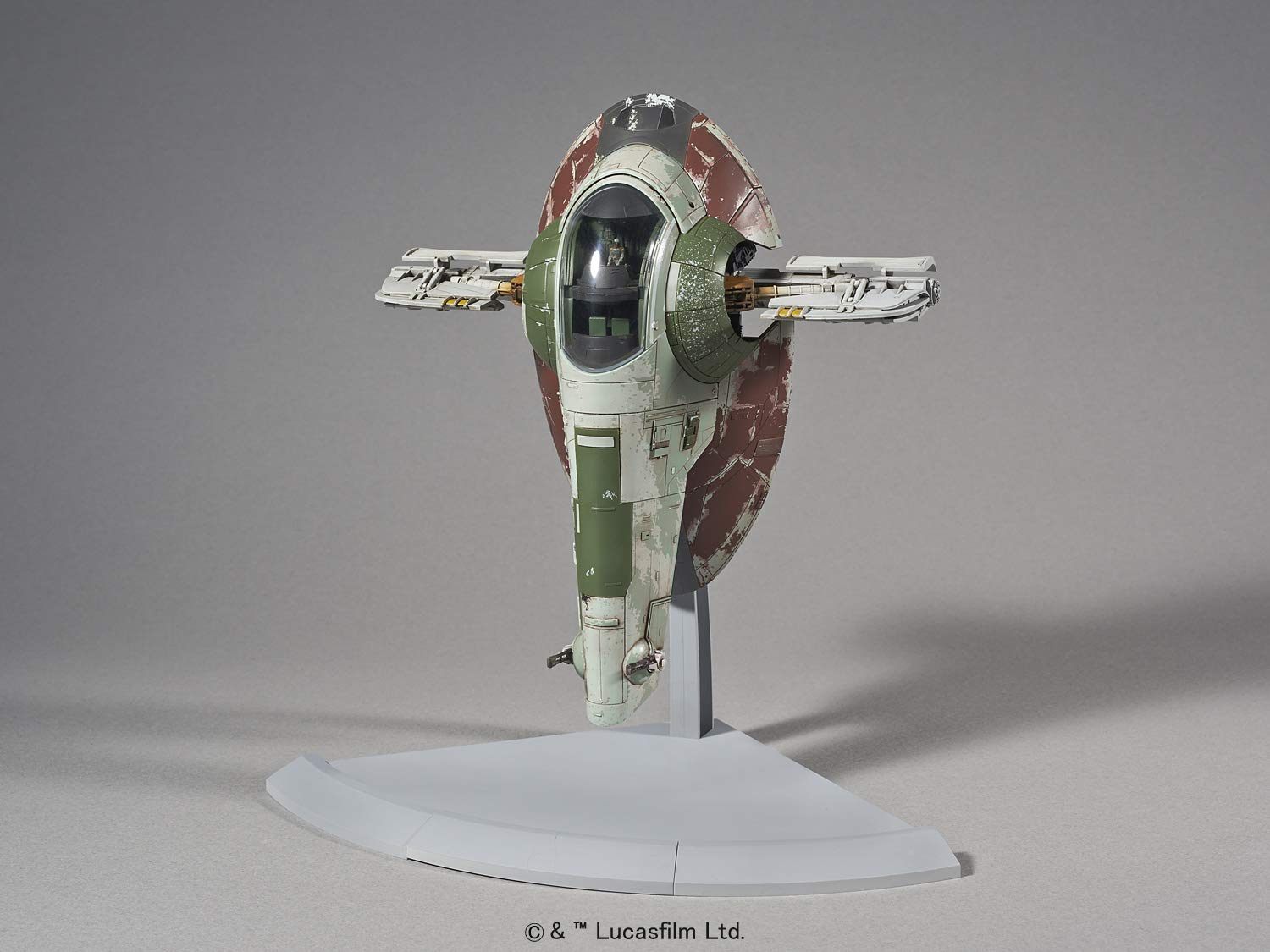Bandai Hobby - Star Wars - Boba Fett's Starship, Bandai Star Wars 1/144 Plastic Model Kit