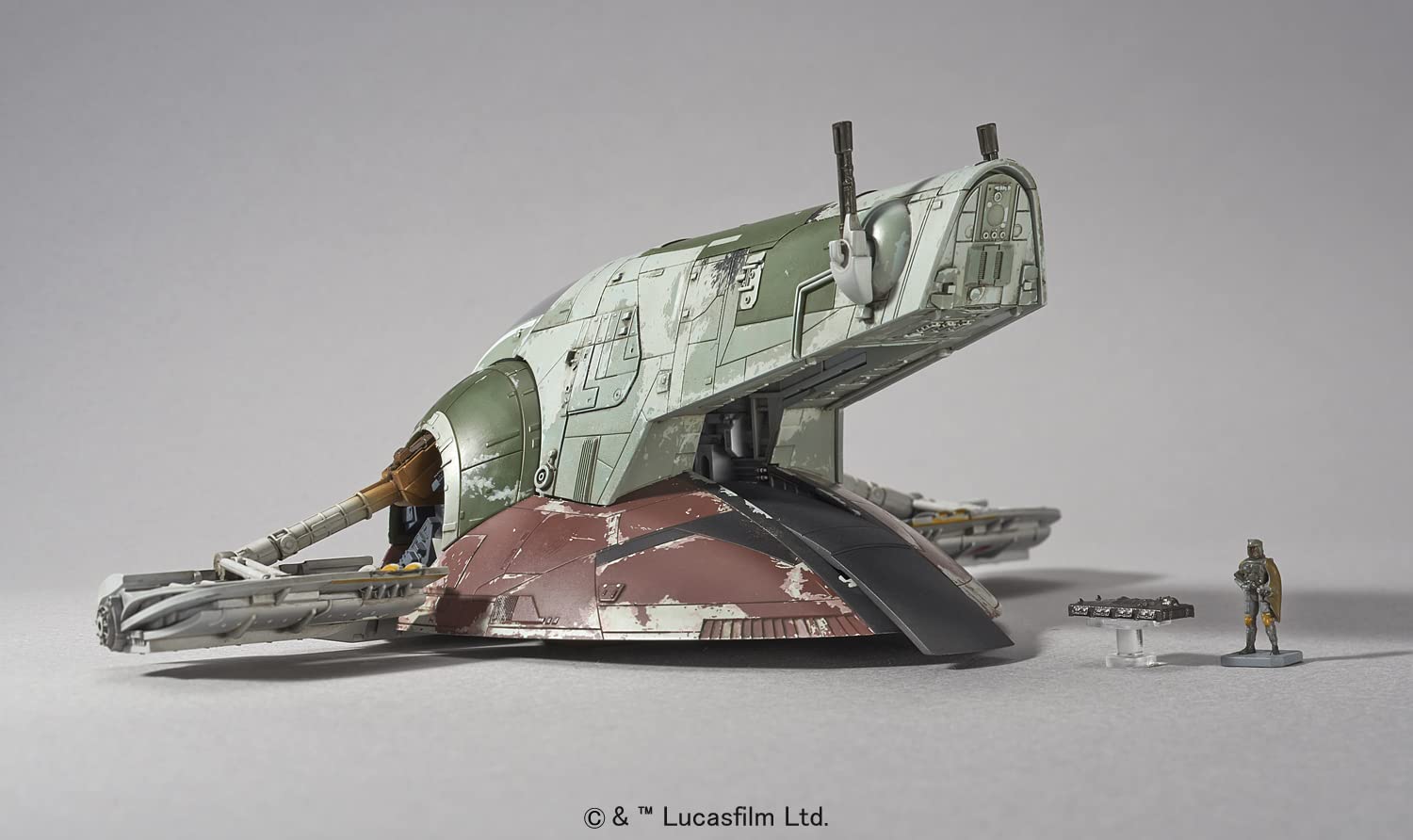 Bandai Hobby - Star Wars - Boba Fett's Starship, Bandai Star Wars 1/144 Plastic Model Kit