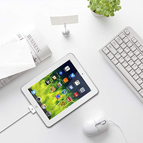 JETech USB Sync and Charging Cable Compatible iPhone 4/4s, iPhone 3G/3GS, iPad 1/2/3, iPod, 3.3 Feet, 3-Pack