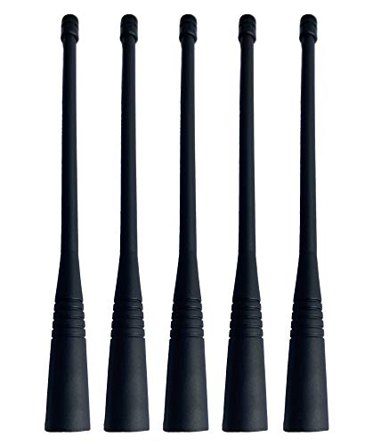 5X UHF Whip Antenna for Vertex Standard Portable Radio VX-131 VX-160 VX-168 VX-180 VX-210 VX-230 VX-351 VX-400 VX-418 VX-800 VX-829 VX-924 VX-970