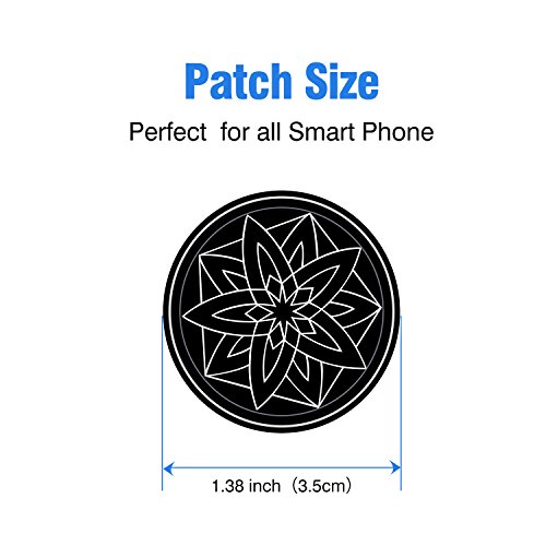 GLAREE Mount Metal Plate 5 Pack, Universal Metal Disc Replacement with Strong Adhesive for Magnetic Cell Phone Car Mount GPS Holder 5 Round