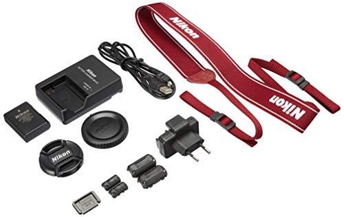 Nikon D3100 Digital SLR Camera with 18-55mm NIKKOR VR Lens - Red (International Model no Warranty)