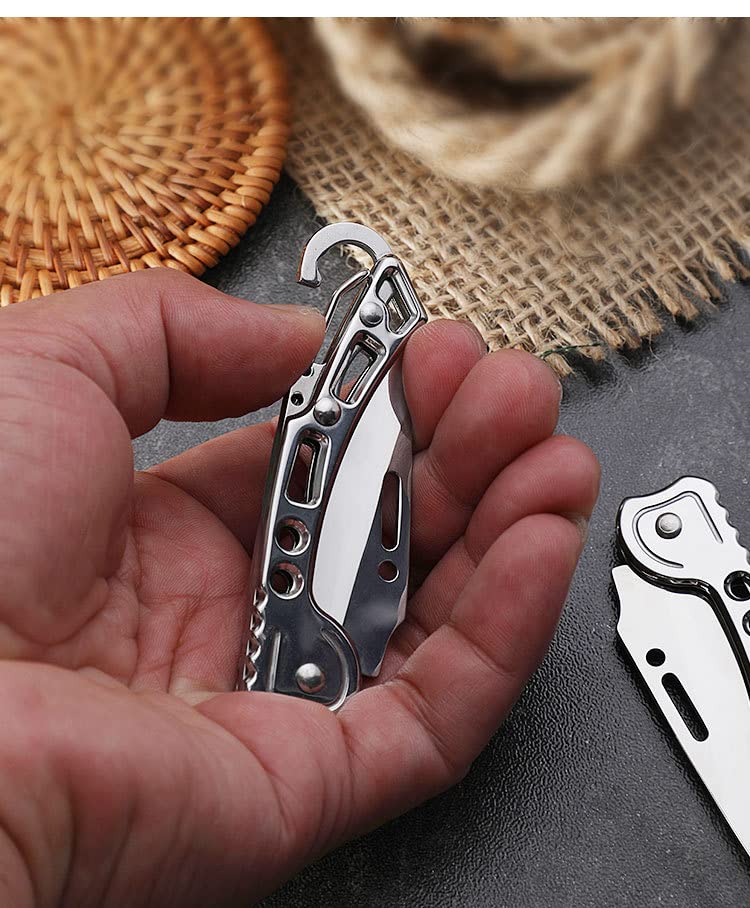 SHixu Pocket Folding Knife Tactical Knife Compact Folding Knife for Creative Business Gift (12pack)