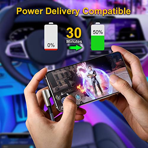 USB C Car Charger Fast Charging - LEXAA TECH 58W USB Car Charger Adapter Dual Port PD&QC 3.0 Compatible with iPhone 14 13 12 Pro Max X XR XS 8 Samsung Galaxy Note 20/10 S23/22/21 Google Pixel