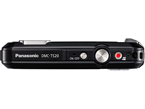 Panasonic Lumix TS20 16.1 MP TOUGH Waterproof Digital Camera with 4x Optical Zoom (Black) (OLD MODEL)
