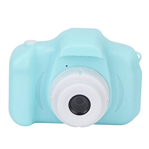 Luqeeg Kids Digital Camera - 2.0 Inch IPS Screen, Rechargeable Video Camera for Boys Girls, Portable Selfi Cameras with Silicone Case, Support Recordings, Videos and Play Games, 32GB Card
