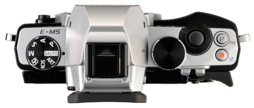 Olympus OM-D E-M5 16MP Live MOS Mirrorless Digital Camera with 3.0-Inch Tilting OLED Touchscreen [Body Only] Silver (Discontinued by Manufacturer)