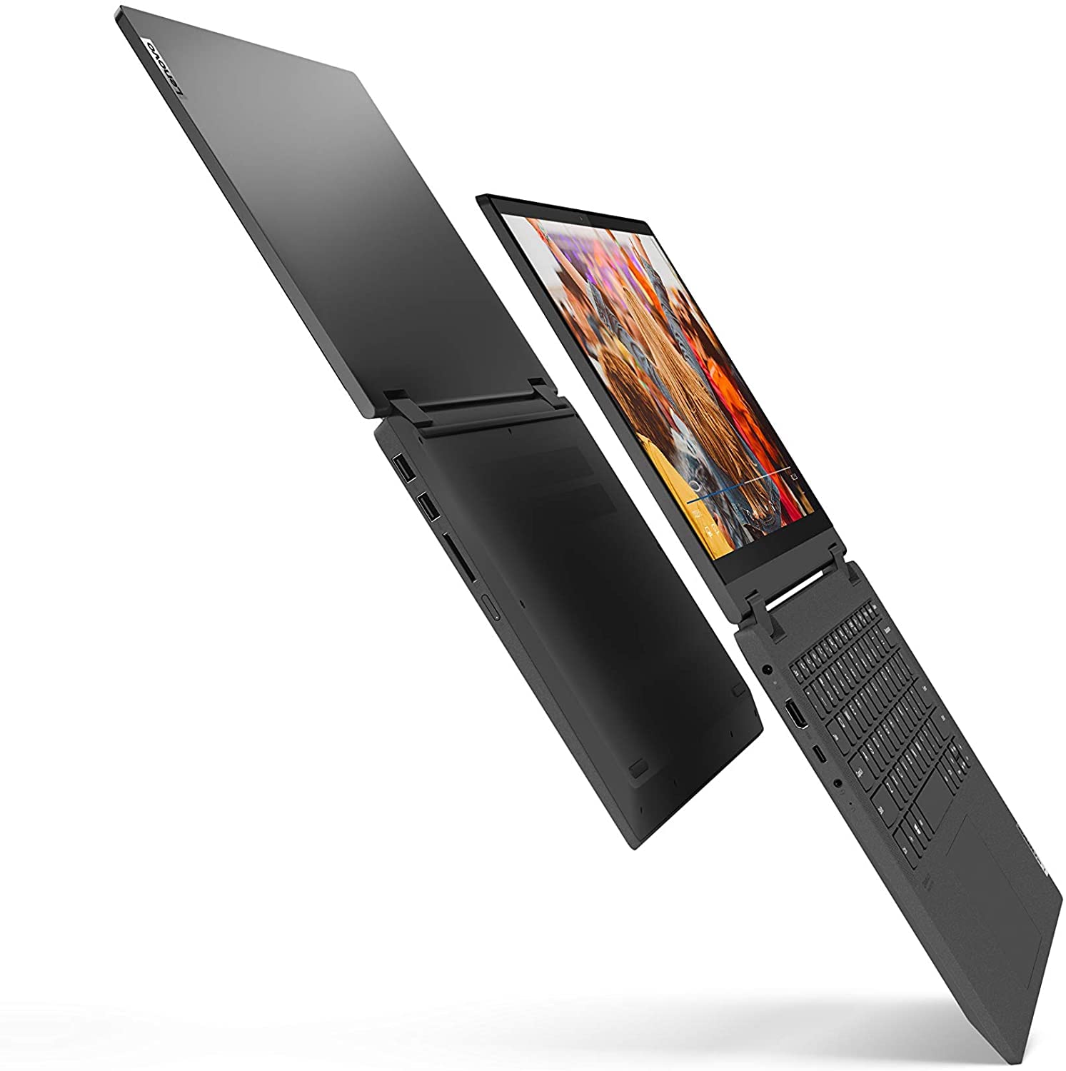 Lenovo IdeaPad Flex 5i 14" Convertible Laptop, FHD (1920 x 1080) Touch Display, Intel Core i3-1115G4 Processor, 4GB DDR4 RAM, 128GB SSD, UHD Graphics, Win 10 in S Mode, 82HS000GUS, Graphite Grey