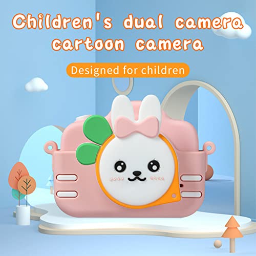 LebonYard HD Camera for Children's Photography and Video Recording, Front and Rear Dual 2000W HD Camera, Children's Camera Mini Camera