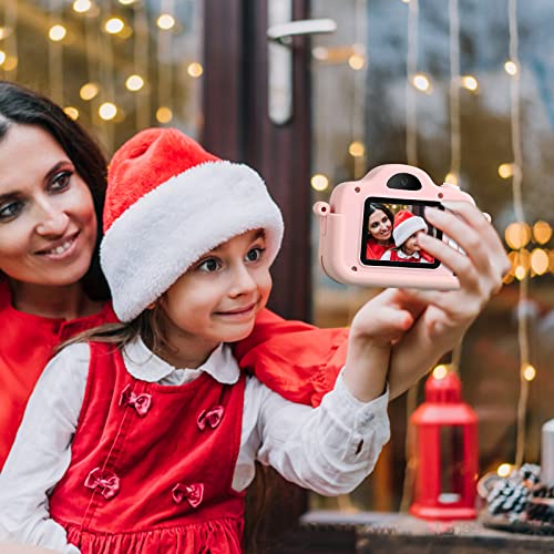 LebonYard HD Camera for Children's Photography and Video Recording, Front and Rear Dual 2000W HD Camera, Children's Camera Mini Camera