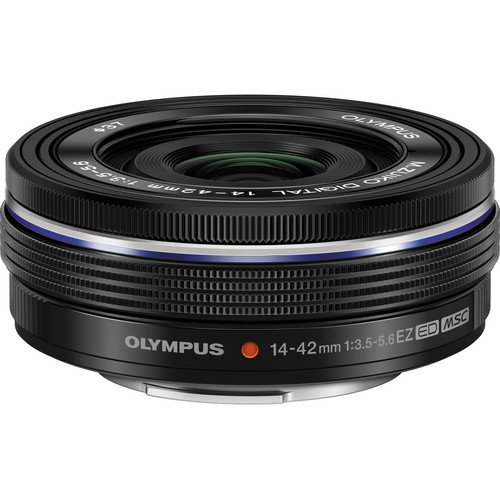 Olympus OM-D E-M5 Mark III Mirrorless Digital Camera Body (Black) + M.Zuiko Digital ED 14-42mm f/3.5-5.6 EZ Lens (Black) + M.Zuiko Digital ED 40-150mm f/4-5.6 R Lens (Black)