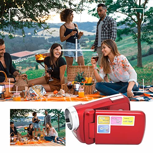 Digital Camera 𝚅logging Camera Digital Portable Handheld Action Camera 12 Million-Pixels 1.8 Inch Compact Camera for Kids Teens Adult Beginner