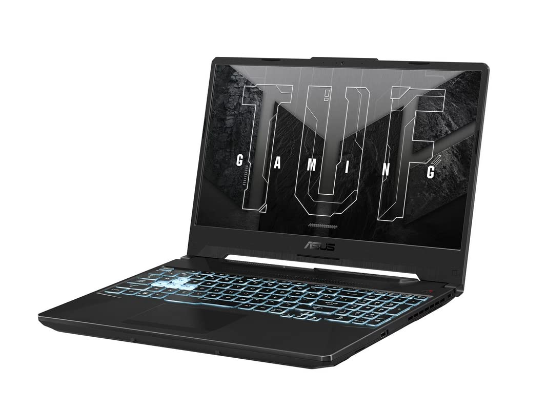 ASUS 2022 TUF F15 15.6" FHD Gaming Laptop, Intel Core i5-11260H, 16GB RAM, 512GB PCIe SSD, RGB Backlit Keyboard, NVIDIA GeForce RTX 3050 Graphics, Windows 10 Home, Black, 32GB USB Card