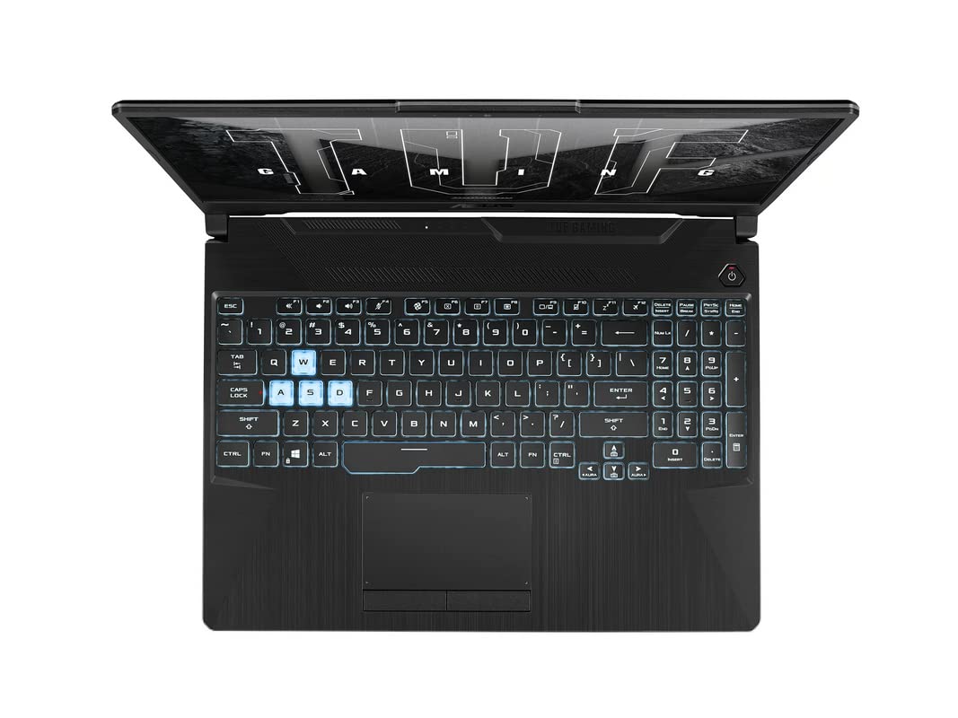 ASUS 2022 TUF F15 15.6" FHD Gaming Laptop, Intel Core i5-11260H, 16GB RAM, 512GB PCIe SSD, RGB Backlit Keyboard, NVIDIA GeForce RTX 3050 Graphics, Windows 10 Home, Black, 32GB USB Card