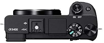Sony a6400 Mirrorless Digital Camera with 16-50mm Lens Bundle with Extra Sony NPF-W50 Battery, Backpack, Handy Case, Tripod, 2X 64GB Memory Card + More | Sony Alpha 6400