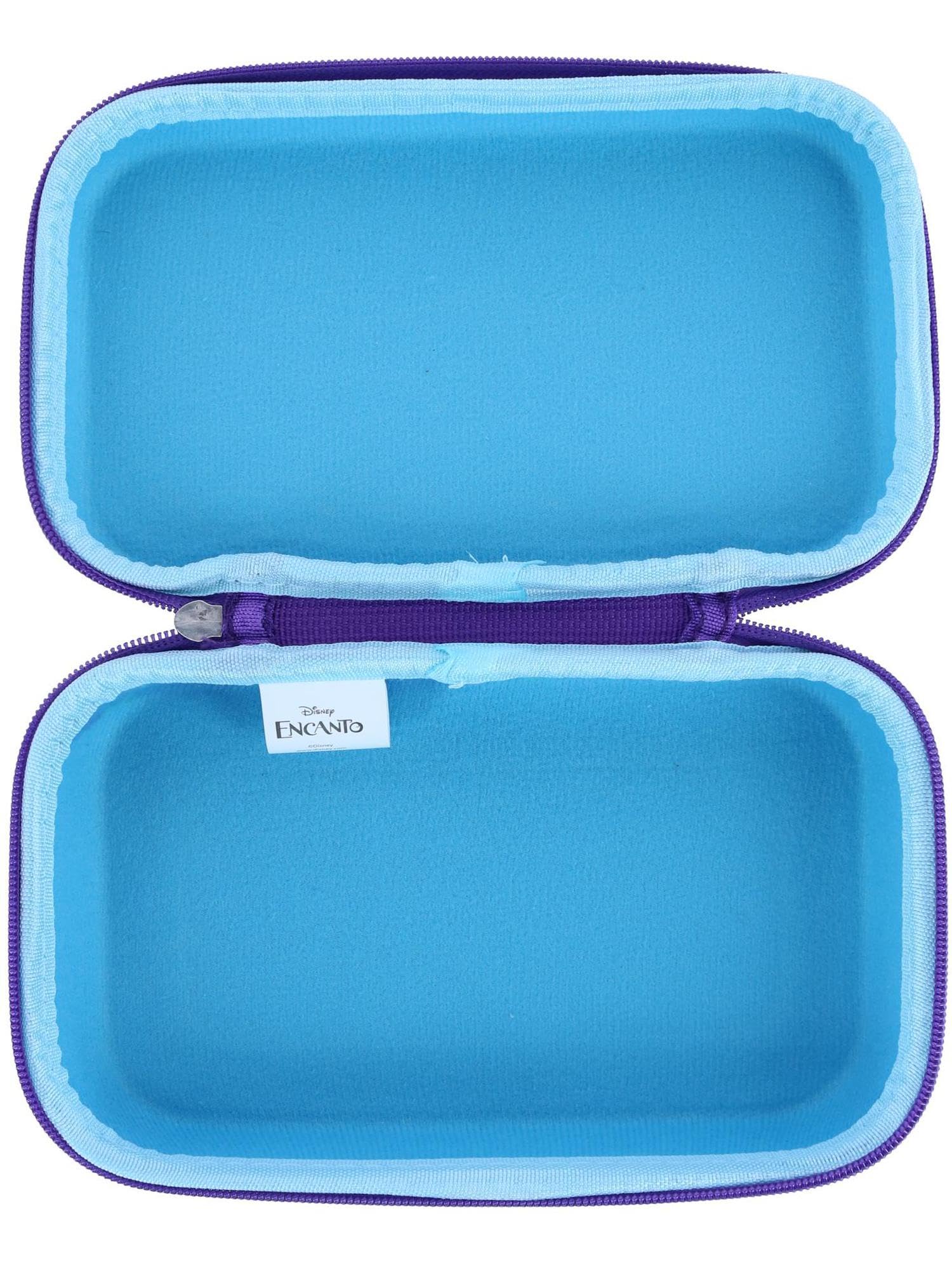 Encanto Molded Pencil Case - 5x8 Pencil Box and Crayon Box for School - Cool Superhero Storage Box - Handy Hard-Shell Pencil Case with Zipper for Markers - Pencils and Crayons for Kids